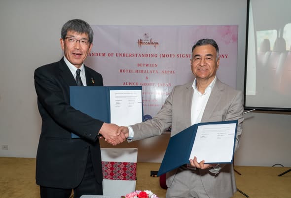 Hotel Himalaya and Japan’s Alpico Group Sign MoU - Tourism Info Nepal