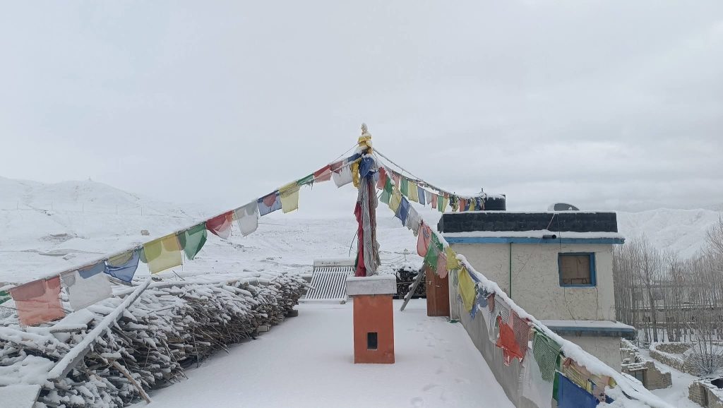 Second Snowfall of the Year Blankets Upper Mustang - Tourism Info Nepal