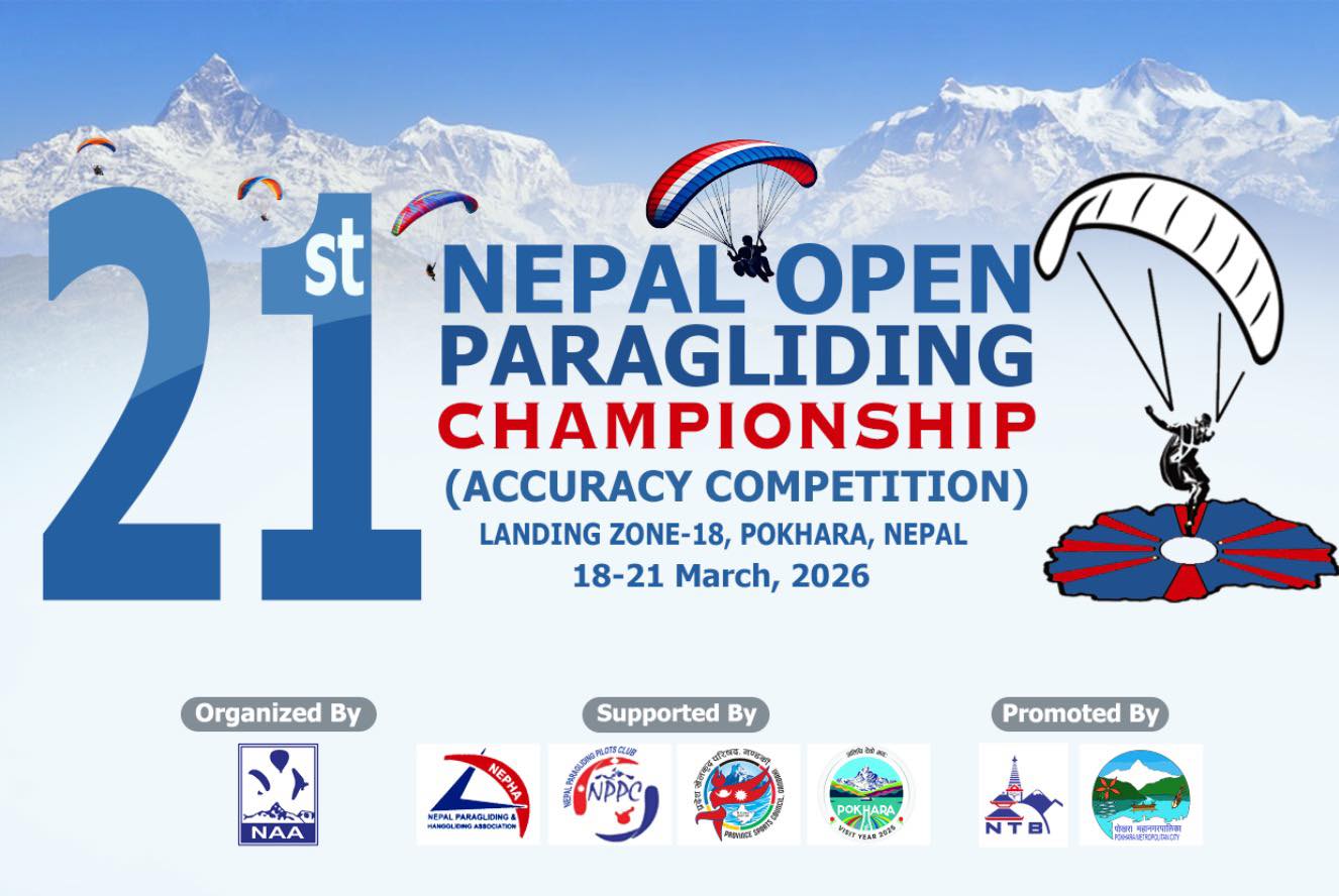 21st Nepal Open Paragliding Competition Set to Soar in Pokhara ...