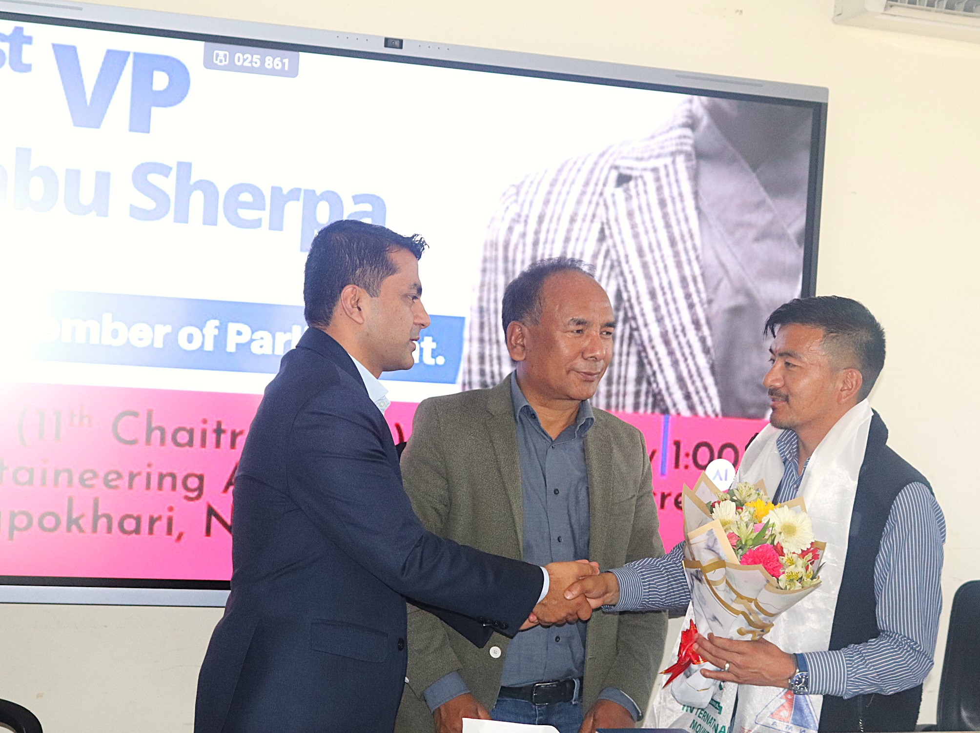 NMA Honors Mingma David Sherpa’s Landmark Rise to Parliament - Tourism ...